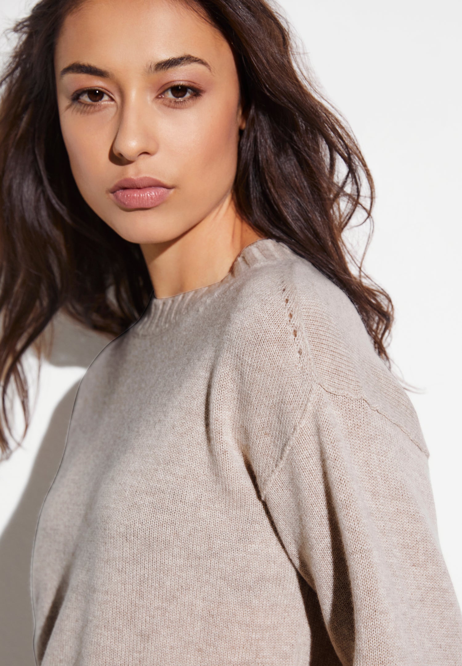 Flat Knit | Pullover - oat mélange - Zimmerli of Switzerland (Schweiz)