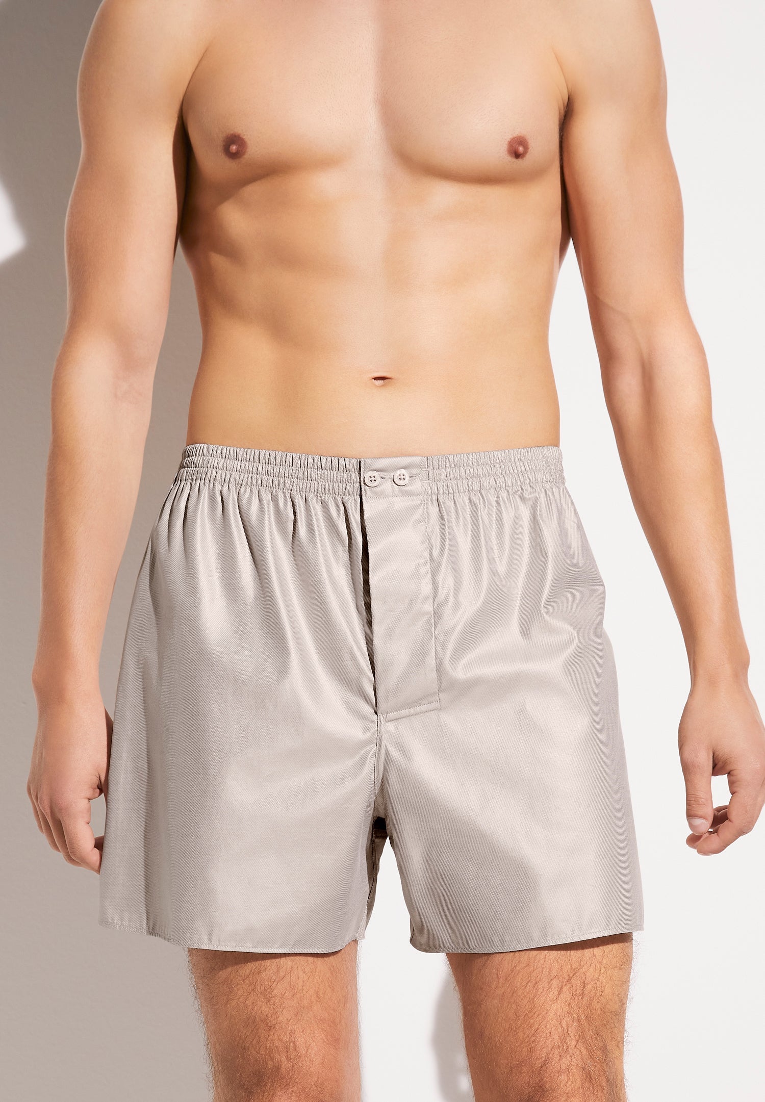 Luxury Jacquard | Boxer Shorts - sand - Zimmerli of Switzerland (Schweiz)