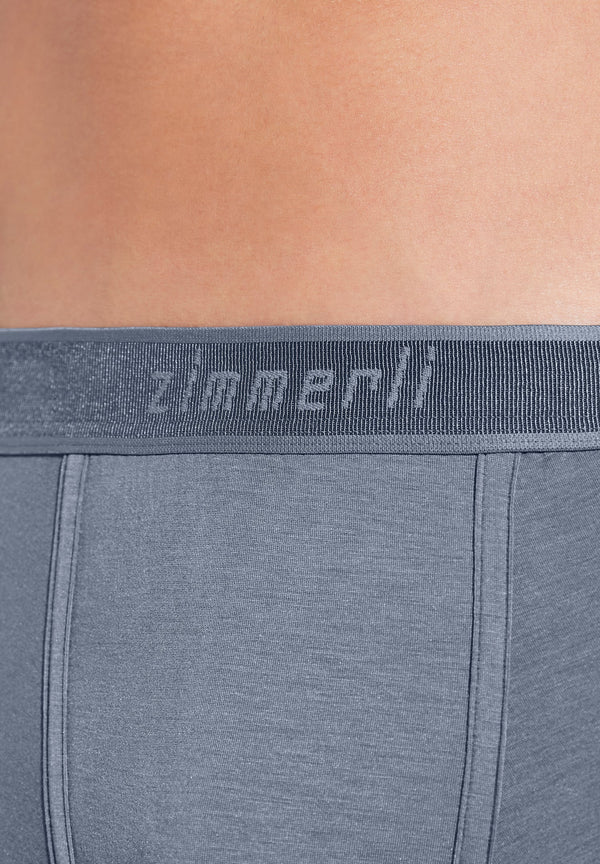 Cozy Comfort | Boxer Briefs / Trunk - steel blue - ZIMMERLI SWITZERLAND