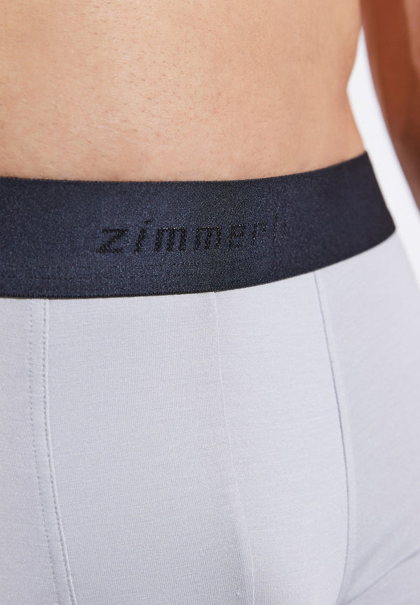 Pureness | Boxer Brief / Trunk - cloud grey - Zimmerli of Switzerland