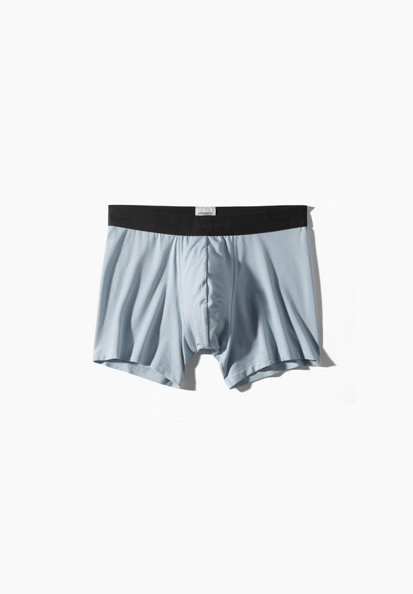 Pureness | Long Leg Boxer Brief - sky blue - Zimmerli of Switzerland